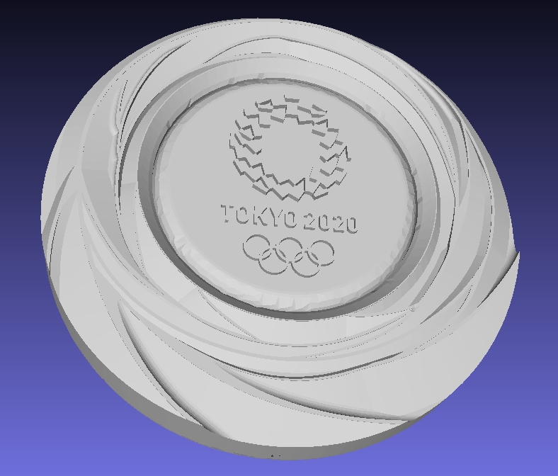 Free 3D file Olympic Medal Tokyo 2020 🏅・3D print design to download・Cults