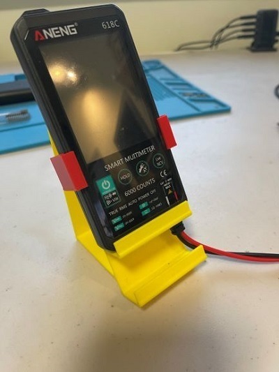 Archivo 3D gratuito NENG 618C Multimeter Stand 👽・Design para impresora ...