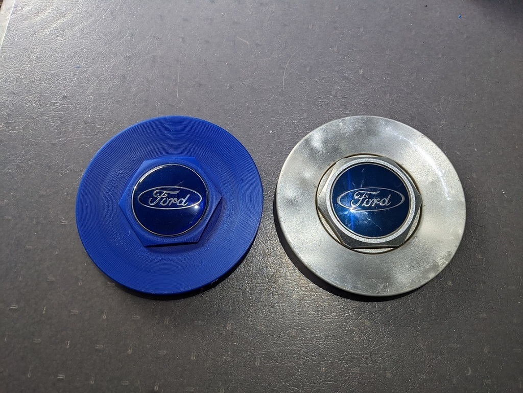 Free 3D file Ford XR4 (ST150) Wheel Centre Cap for 17" Factory Rims 🚙 ...