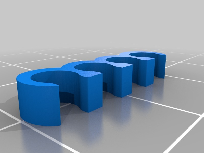 Free 3D file PC Cable Combs - complete comb kit 🔌・3D printer design to ...