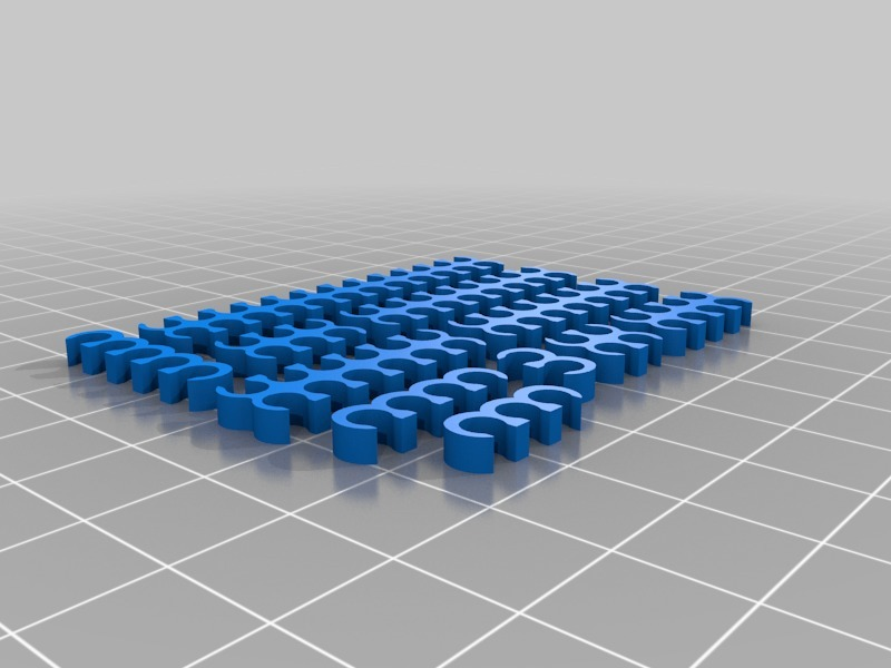 Free 3D file PC Cable Combs - complete comb kit 🔌・3D printer design to ...