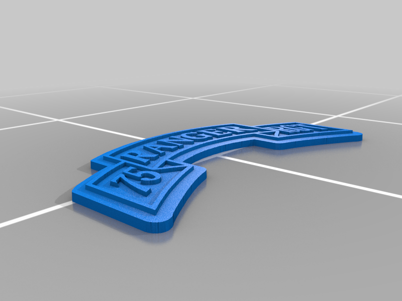 Free 3D file 75th Ranger Regiment 👽・Template to download and 3D print・Cults