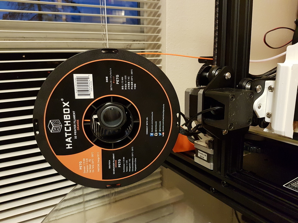 Free 3D file Side Spool Mount for Creality Ender 3 or 20-4040 extrusion ...