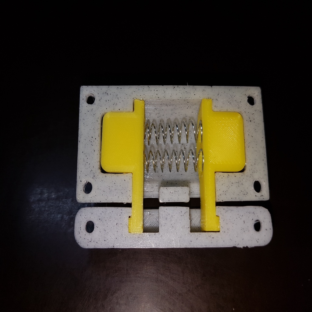 Free 3D file Spring lock 🔒・3D printing template to download・Cults