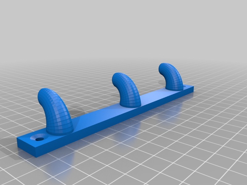 Free 3D file Hook rail 🪝・3D printer design to download・Cults