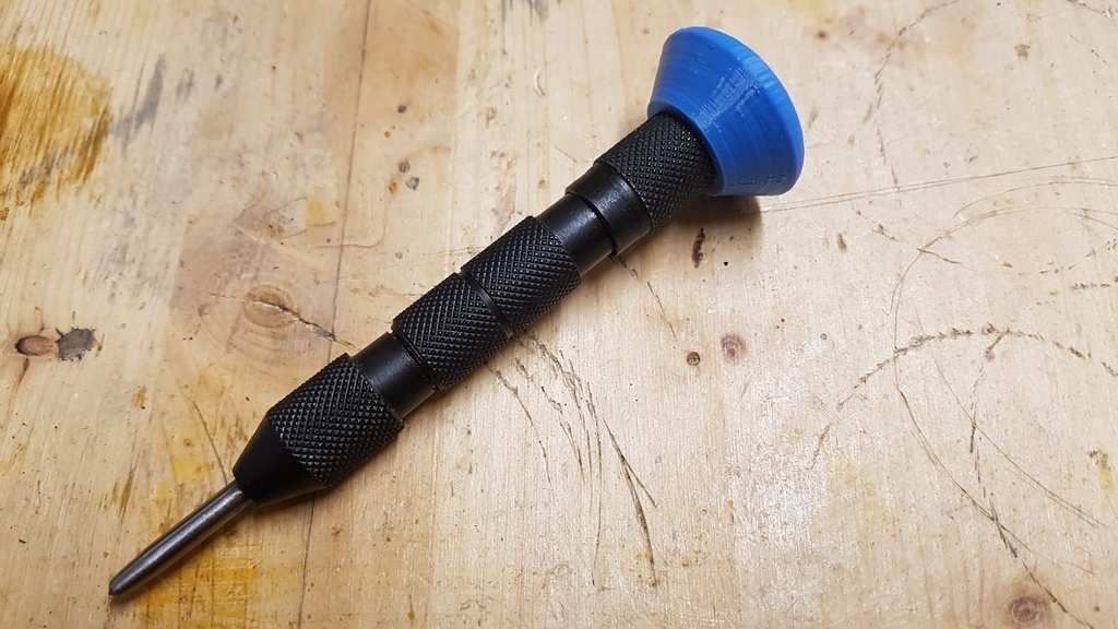 Free 3D file Pressure plate for automatic punches, center punch cap 👊 ...