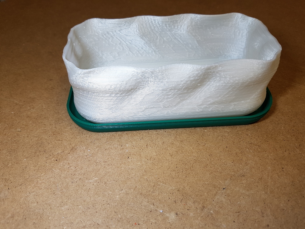 Free 3D file Rectangular pot with saucer 🪴・Template to download and 3D ...