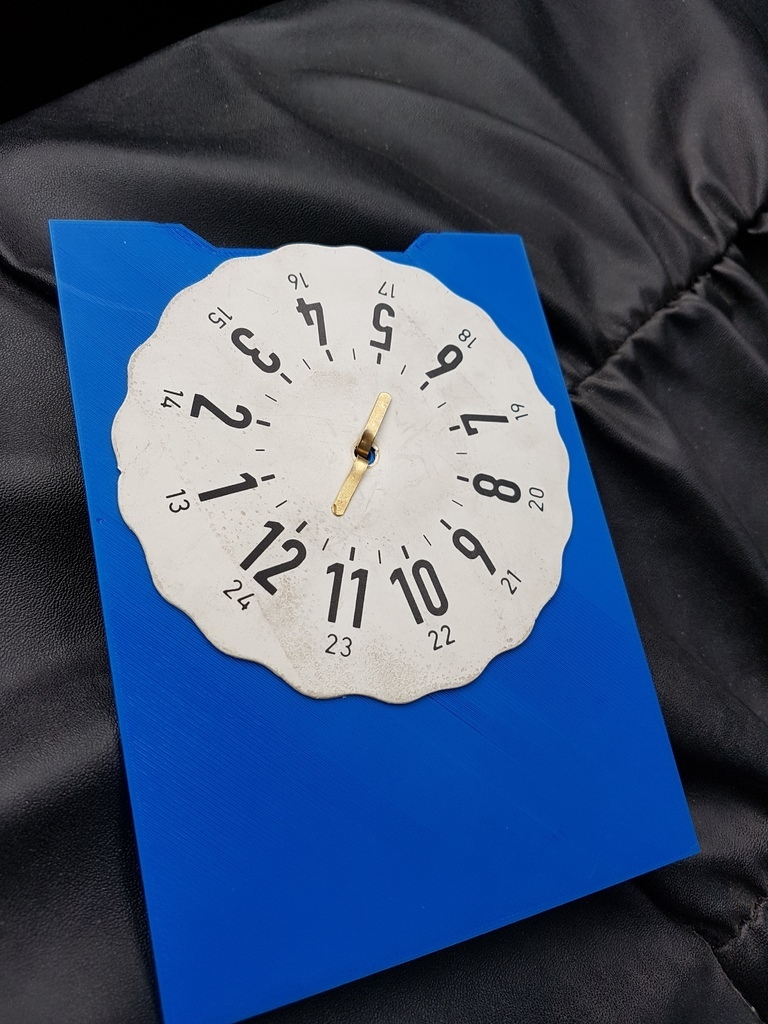 Free 3D file EU Parking Disc 🅿️・Design to download and 3D print・Cults