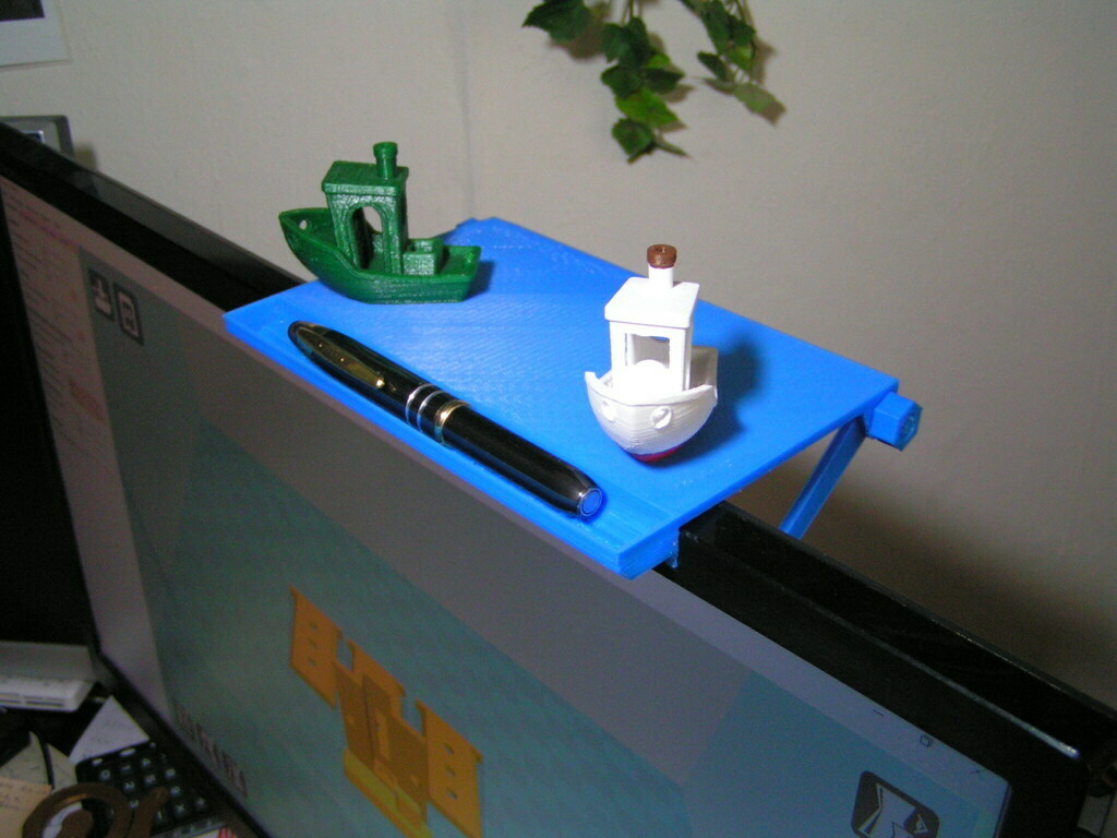 Free 3D file Monitor shelf 🖥️・Template to download and 3D print・Cults