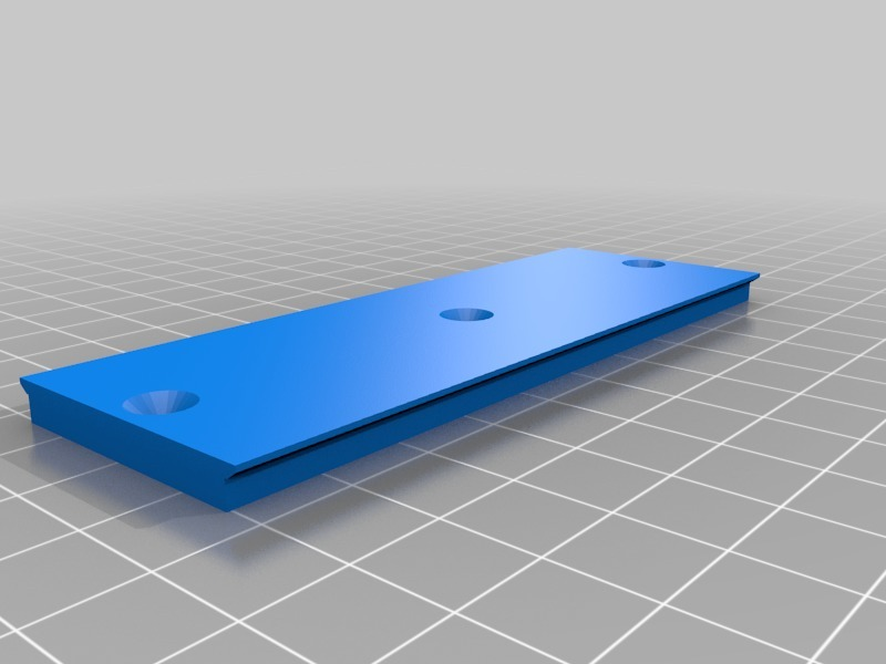 Free 3D file Top-hat rail for electrical modules 📦・3D printer design to ...