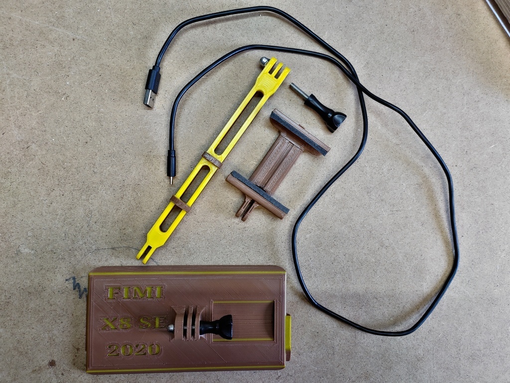 Free 3D file FIMI X8 SE Phone Riser, Adjustable Phone Holder 📞・Model to ...