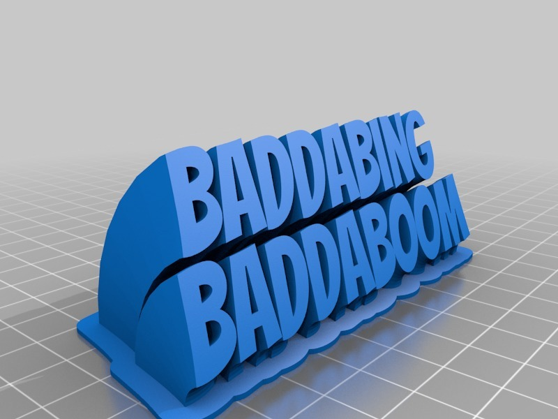 Free 3D file BaddaBing BaddaBoom 🏢・3D printing model to download・Cults