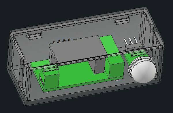 Free 3D file ESP-01 and PIR Box 📦・3D printing idea to download・Cults
