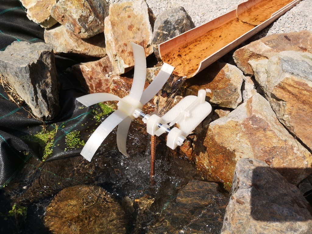 Free 3D file Water wheel hammer 🚰・Template to download and 3D print・Cults