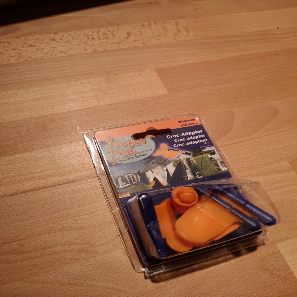 Free 3D file Peggy Peg Adapter 🏕️・Design to download and 3D print・Cults