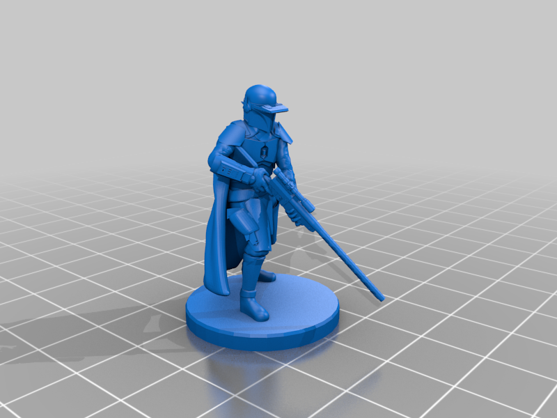 Free 3D file Mandalorian Hunter Miniature 🏹・3D print design to download ...