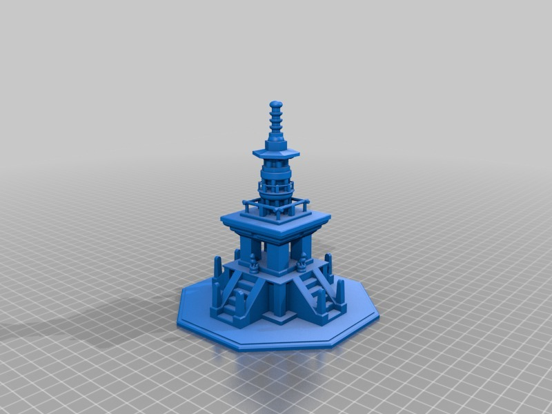 Free 3D file Korea cultural assets Dabo tower 🏠・3D print design to ...