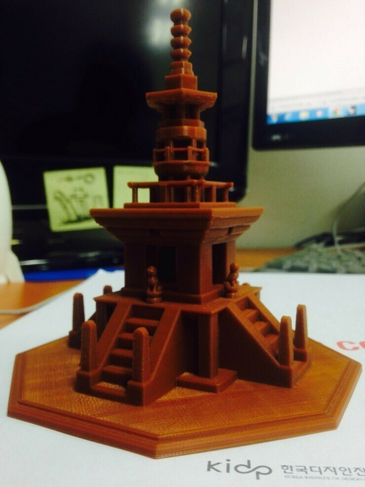 Free 3D file Korea cultural assets Dabo tower 🏠・3D print design to ...