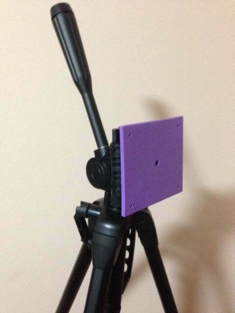 Free STL file Easel Tripod Plate 🎨・3D print design to download・Cults