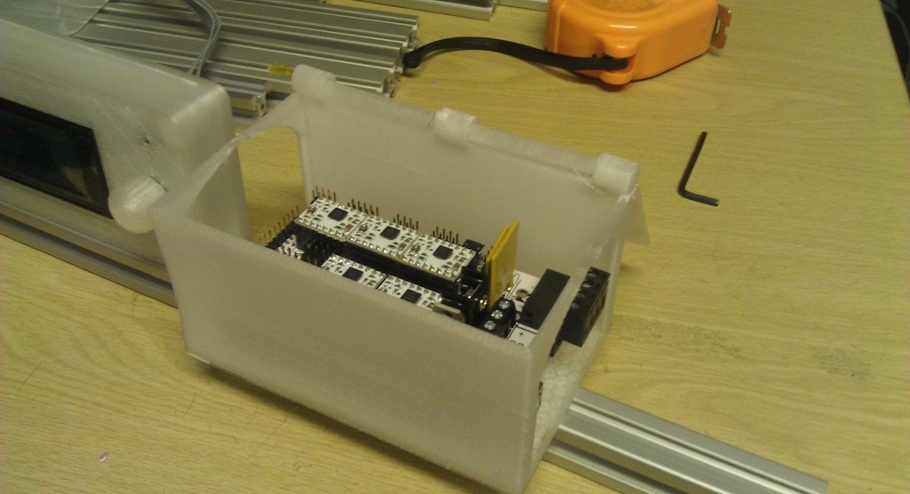 Free 3D file RAMPS 1.4 box with a flip lid 📦・3D print design to ...