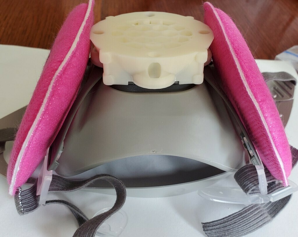 Free 3D file 3M Respirator Exhaust Vent Filter 👽・3D printer design to ...