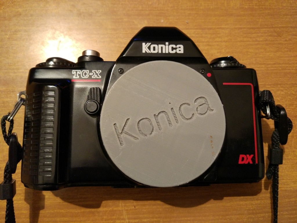 Free 3D file Konica body tap/ Tapa cuerpo Konica 📷・3D print model to download・Cults