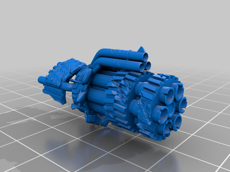 Free 3D file Varran Ironchain (GW2: Charr Engineer) 🖨️・3D printable ...