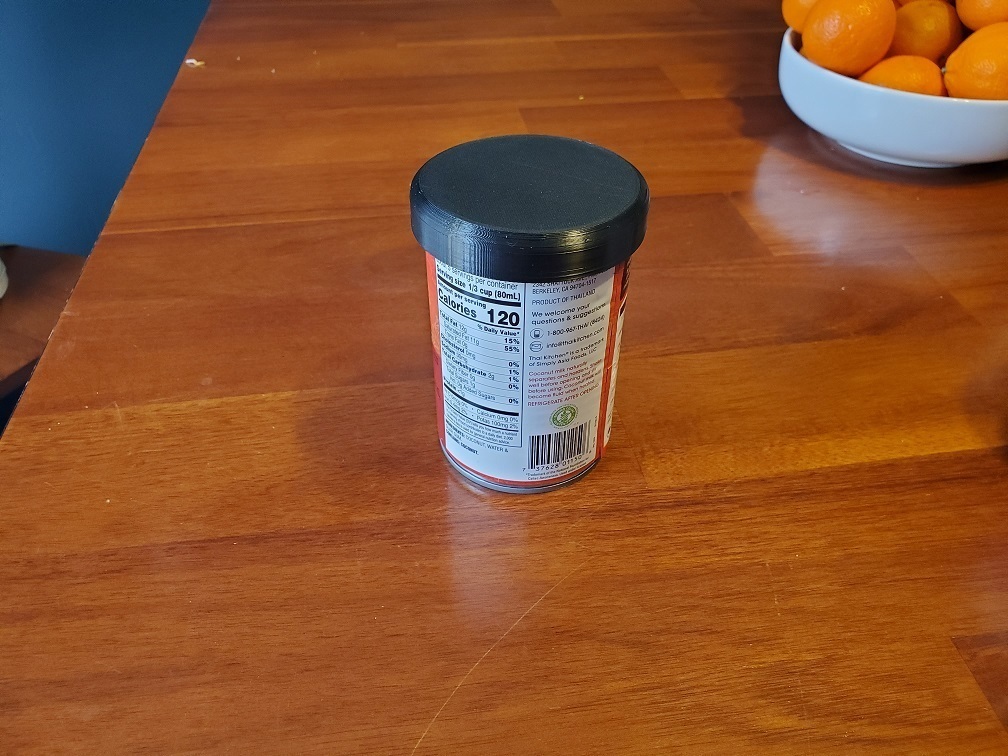 Free 3D file Tin Can Cap 🥫・3D printing model to download・Cults