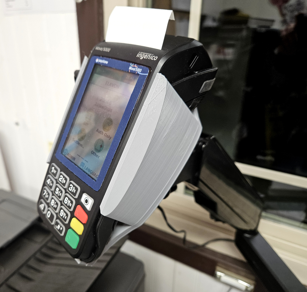 Free 3D file Ingenico Move 5000 mount for Amazon WALI premium desk ...