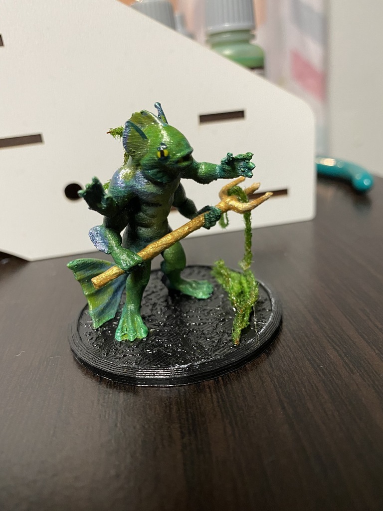 Free 3D file Fishman Sahuagin Baron 🧸・3D printer design to download・Cults