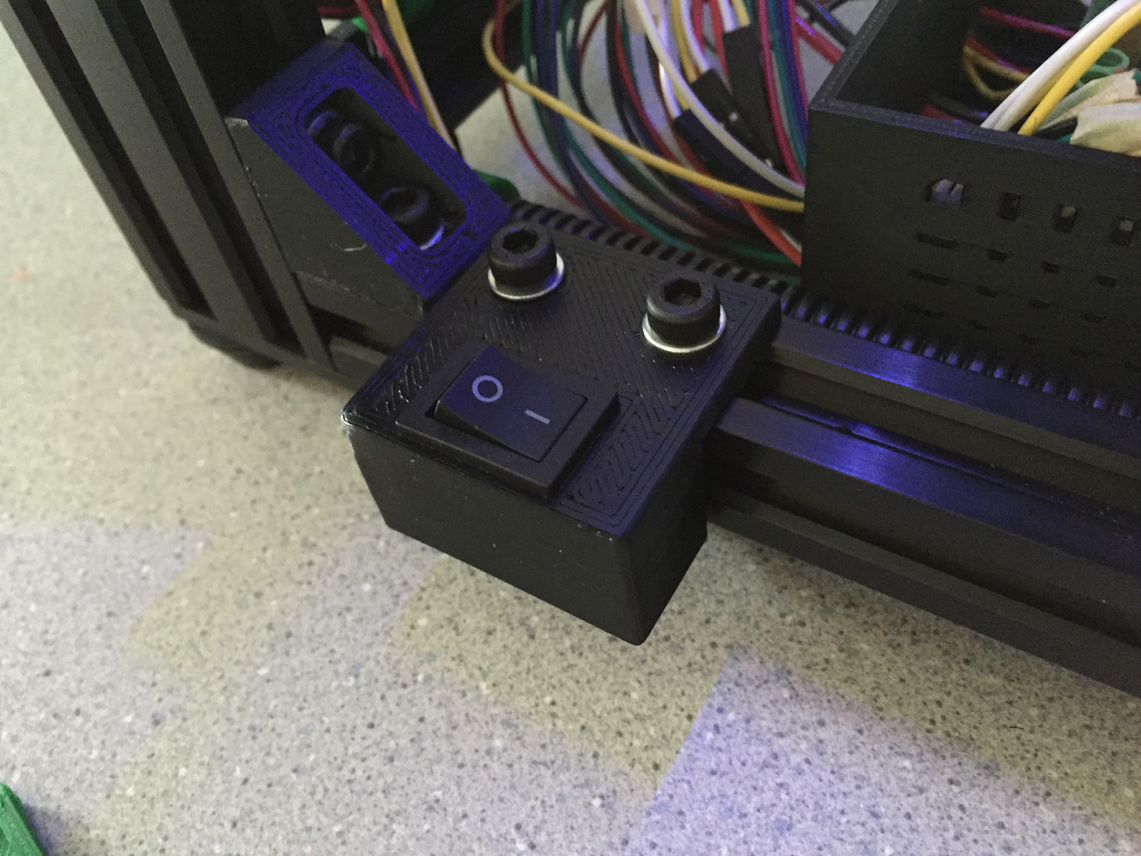 Free 3D file Switch Box - V-Slot Mount 📦・3D print design to download・Cults