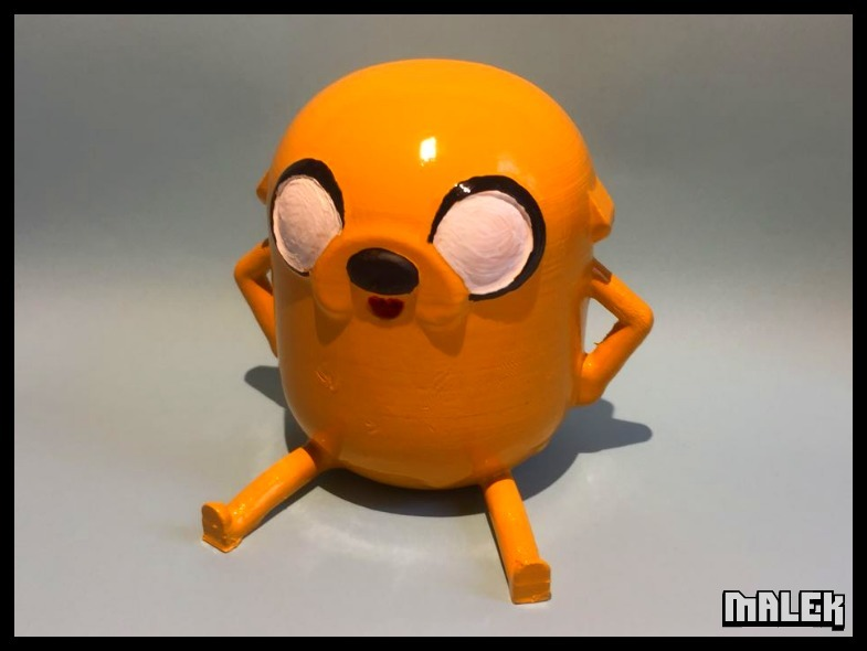 Free 3D file Jake the dog Adventure Time 🐕・3D printer model to download ...