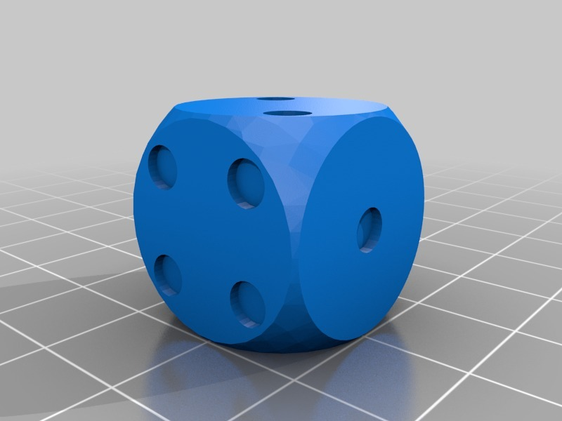 Free 3D file classic dice 20mm 🎲・3D printer model to download・Cults