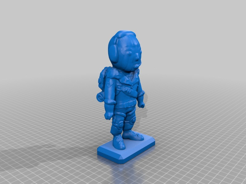 Free 3D file Fortnite Raptor Mini Figure 🎨・3D printing design to ...