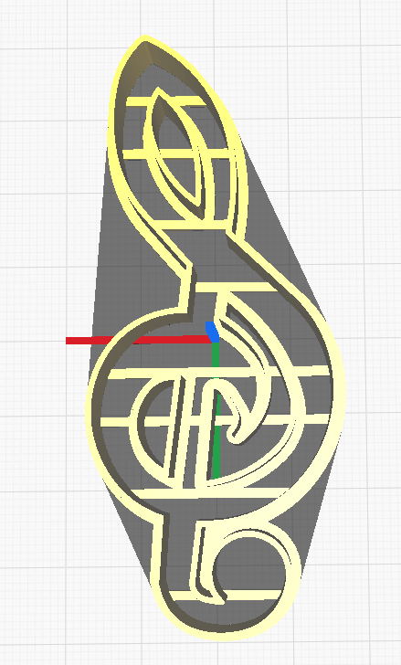 Free 3D file Treble Clef Cookie Cutter 🍪・3D printing model to download ...