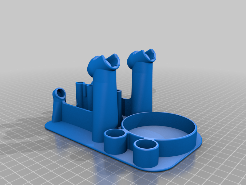 Free STL file TS100 Dual Stand with Tipclean and SolderCans 🧰・3D ...