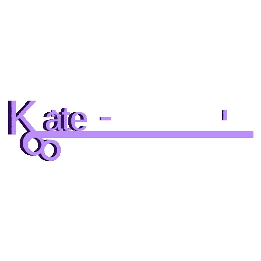 Free 3D file Kate nametag for glasses 👓・3D printable design to download ...