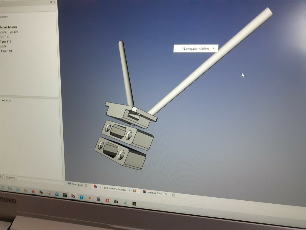 Free 3D file Eachine Tyro 109 Antennaholder and battery plate spacer 🔋 ...