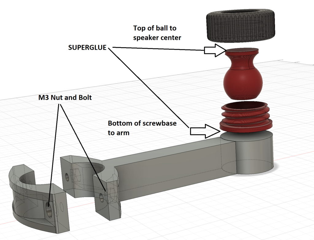 Free 3D file 4 inch speaker enclosure 🔉・3D printing idea to download・Cults