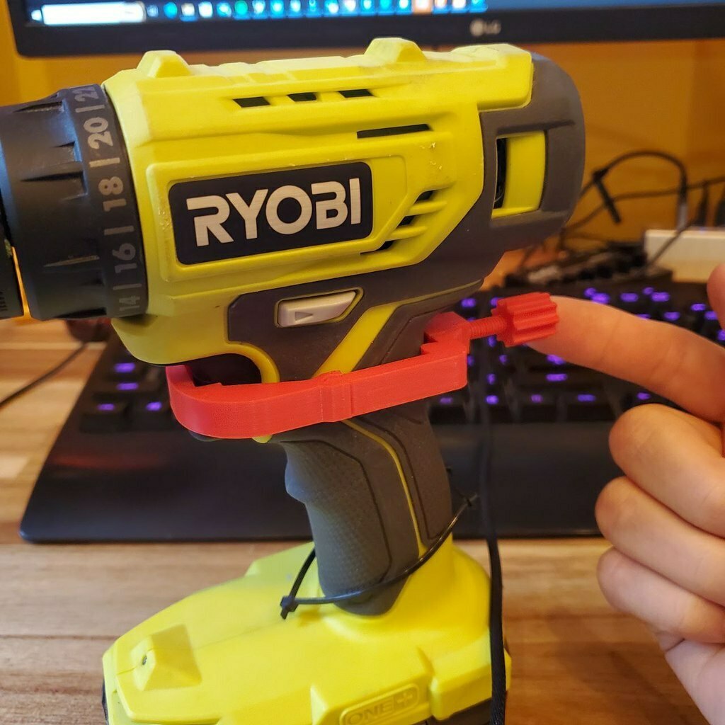 Free 3D file Ryobi Trigger Control 🎛️・3D print design to download・Cults