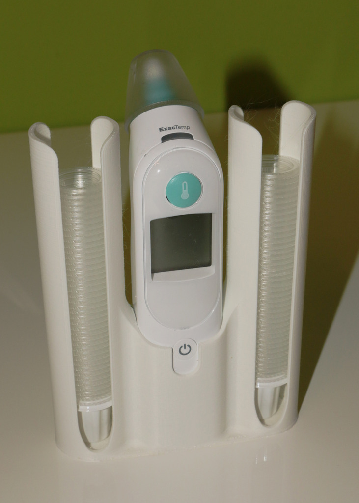 3D-Datei Braun Thermoscan-Halter 🛁 kostenlos・3D-Druck-Modell zum ...