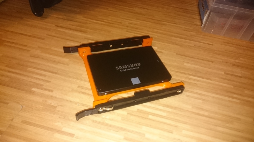 Free 3D file 2.5 inch SSD sled 🛷・Design to download and 3D print・Cults