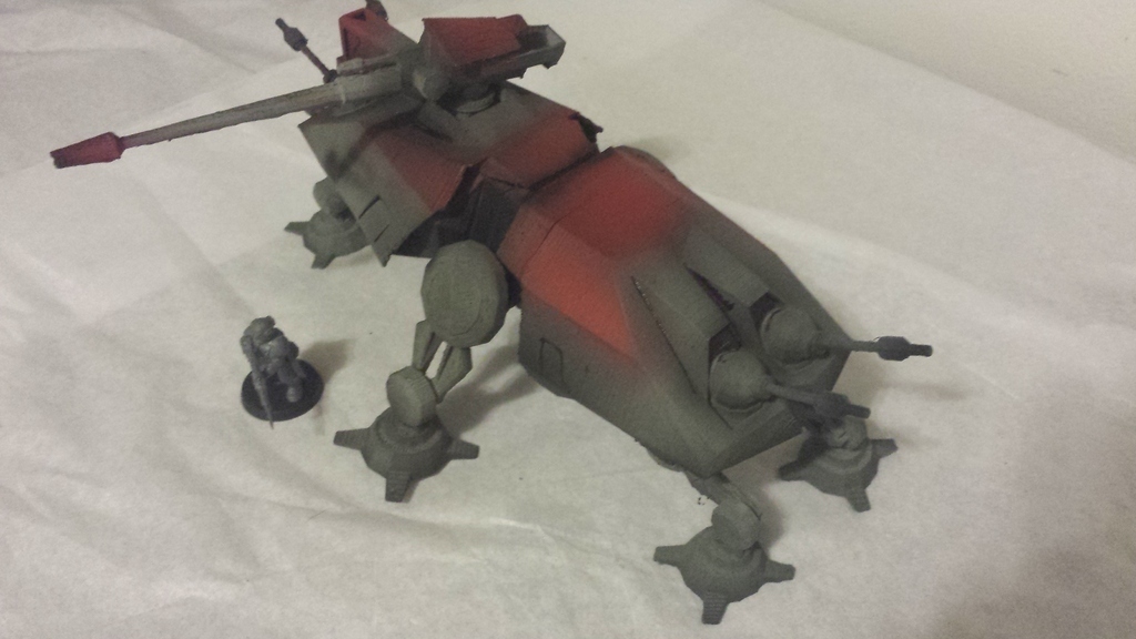 Free 3D file Star Wars: AT-TE - Republic Assault Walker ⭐・3D printable ...