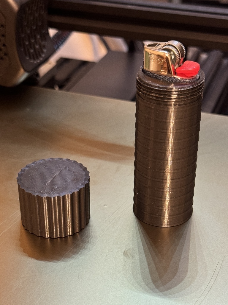 Fichier STL gratuit EDC Bic Lighter Waterproof Case ⚽・Objet imprimable ...