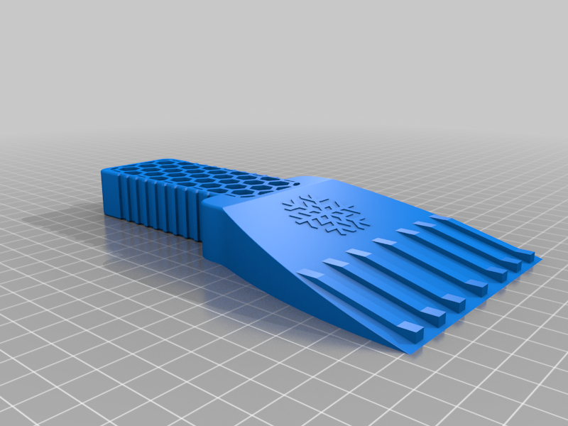 Free 3D file Wider Ice Scraper 🧊・3D printing template to download・Cults