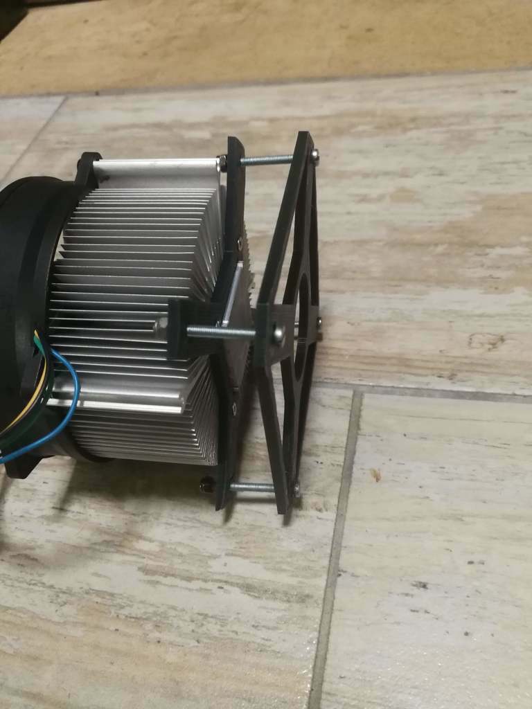 3D-Datei CPU-Kühler Befestigungslöcher Umwandlung in lga 1150, 1156 ...