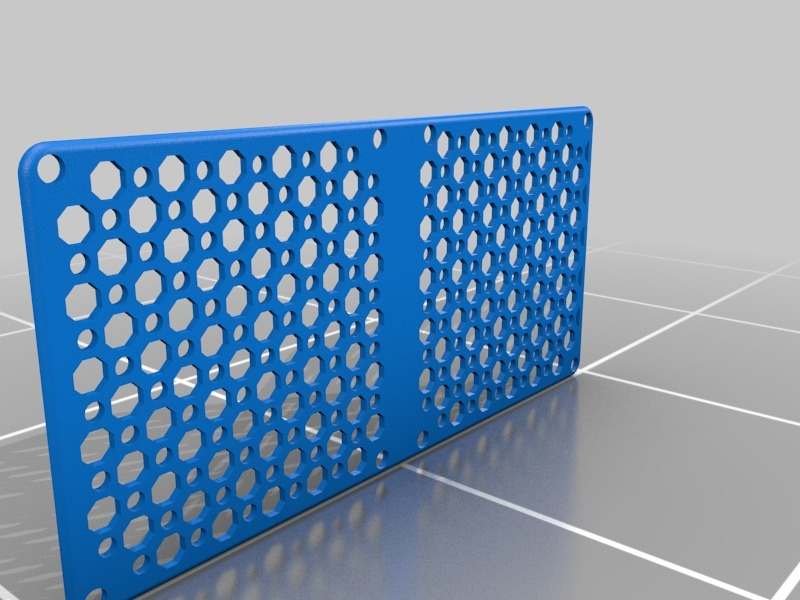 Free 3D file Dual 92mm fan grill 🖥️・3D printing design to download・Cults