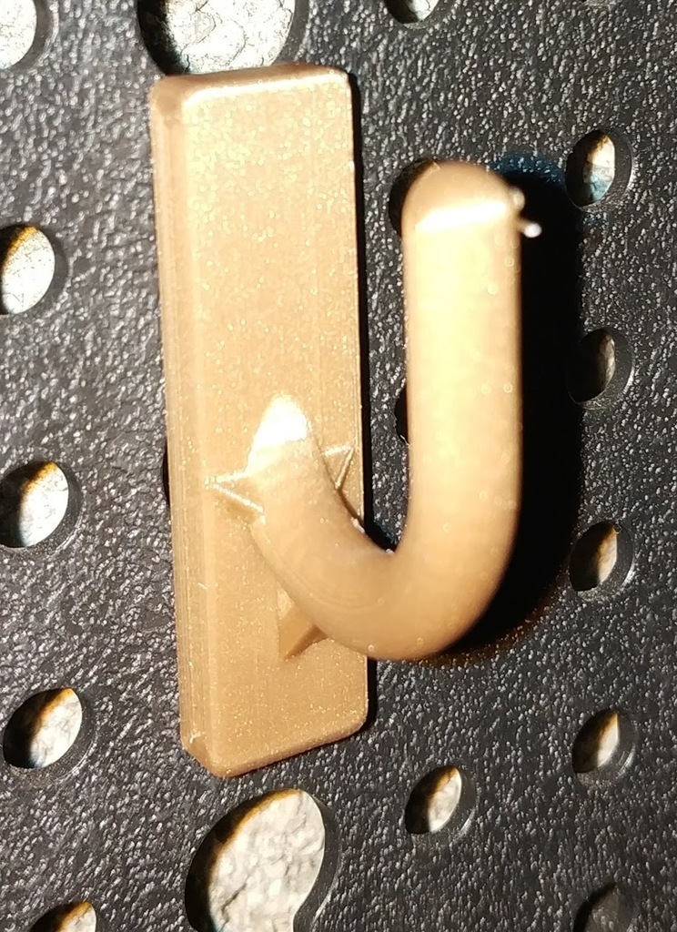 Free 3D file Small bent hook for Lidl Powerfix tool wall new version 🤏 ...