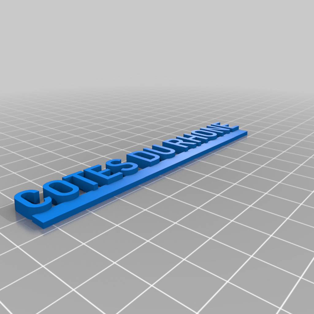 Free 3D file Labels for wine cellar 🍷・3D print model to download・Cults