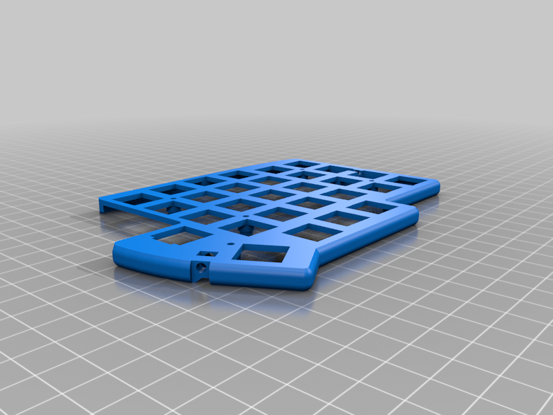 Free 3D file Lily58 ergonomic keyboard case ⌨️・3D printable design to ...